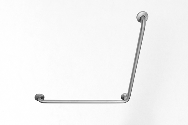 C12C 90 Degree “L” Shape Grab Bar C-W Post - Gallery Specialty Ltd